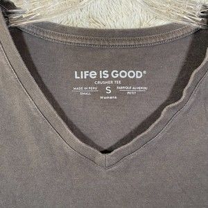 Life Is Good | Tops | Life Is Good Cat Amigo Long Sleeved Tee Womens Sz ...